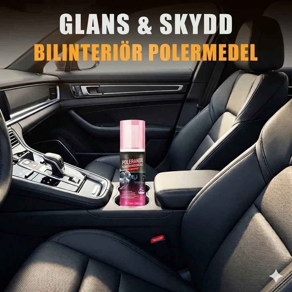 Polermaskin för bilinteriör – omedelbar glans och skydd – LIVKK